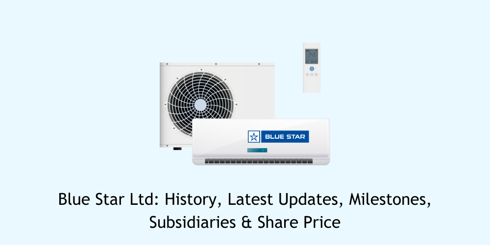 Blue Star Ltd: History, Updates, Milestones & Share Price Today